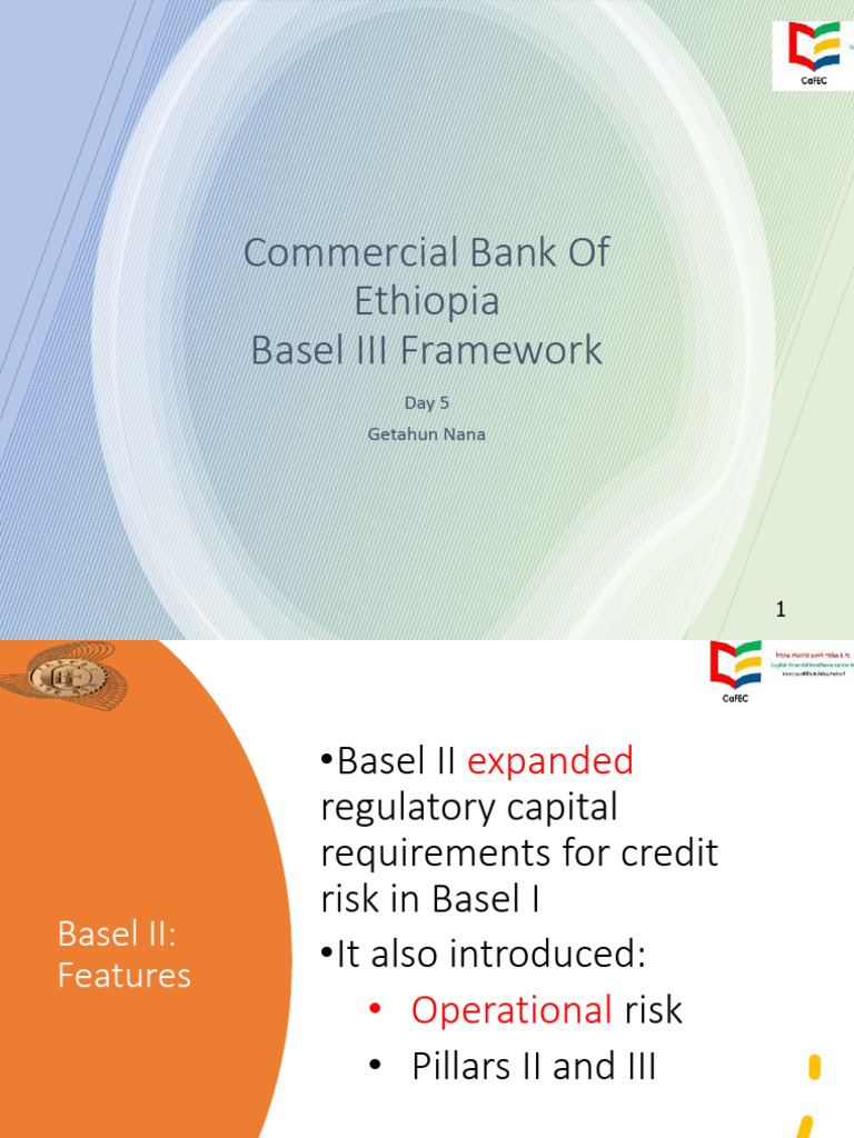 Basel III Framework Overview for Ethiopia | PDF | Basel Iii | Market ...