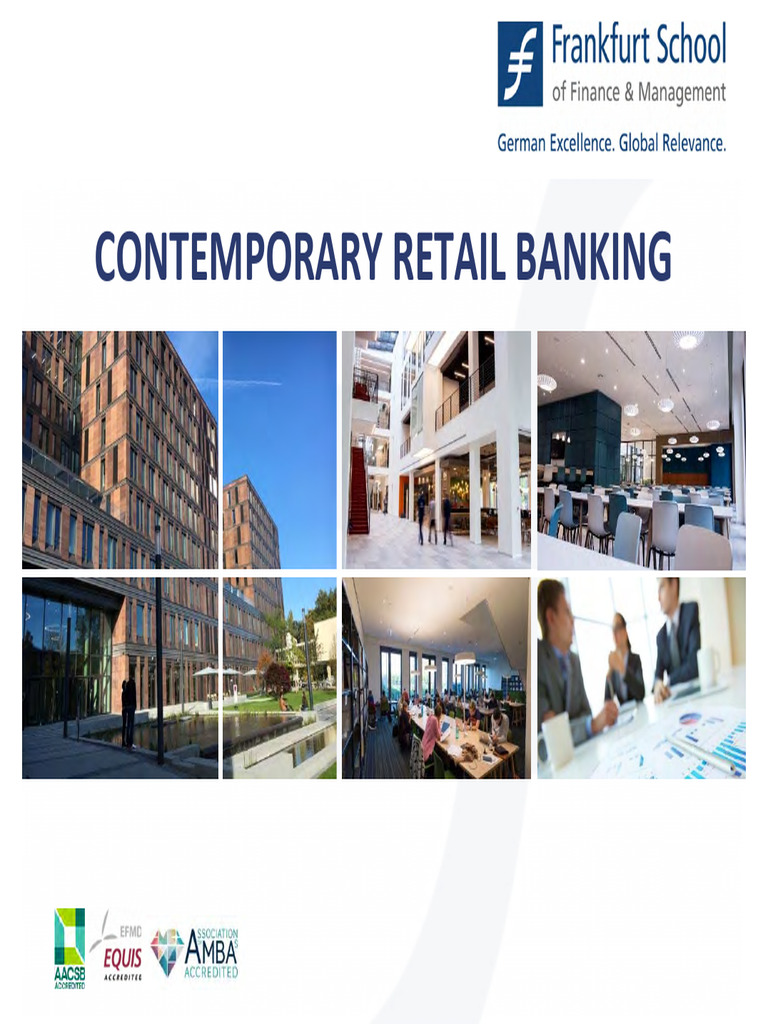 Contemporary Retail Banking | PDF | Banks | Retail