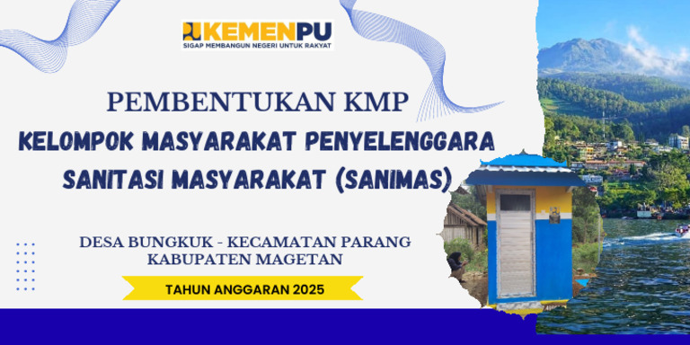 Banner Pembentukan KMP BUNGKUK | PDF