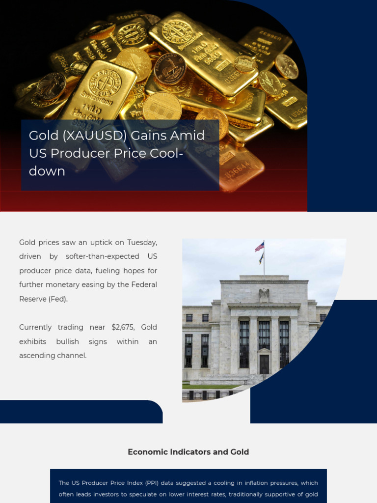 Gold (XAUUSD) Gains Amid US Producer Price Cool-Down | PDF | Inflation ...