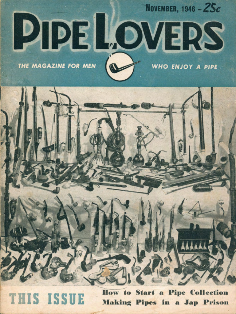 Pipe Lovers Magazine 1946-11 | PDF | Tobacco Pipe | Tobacco Smoking