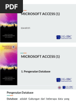Panduan Lengkap MS Access untuk Pemula | PDF