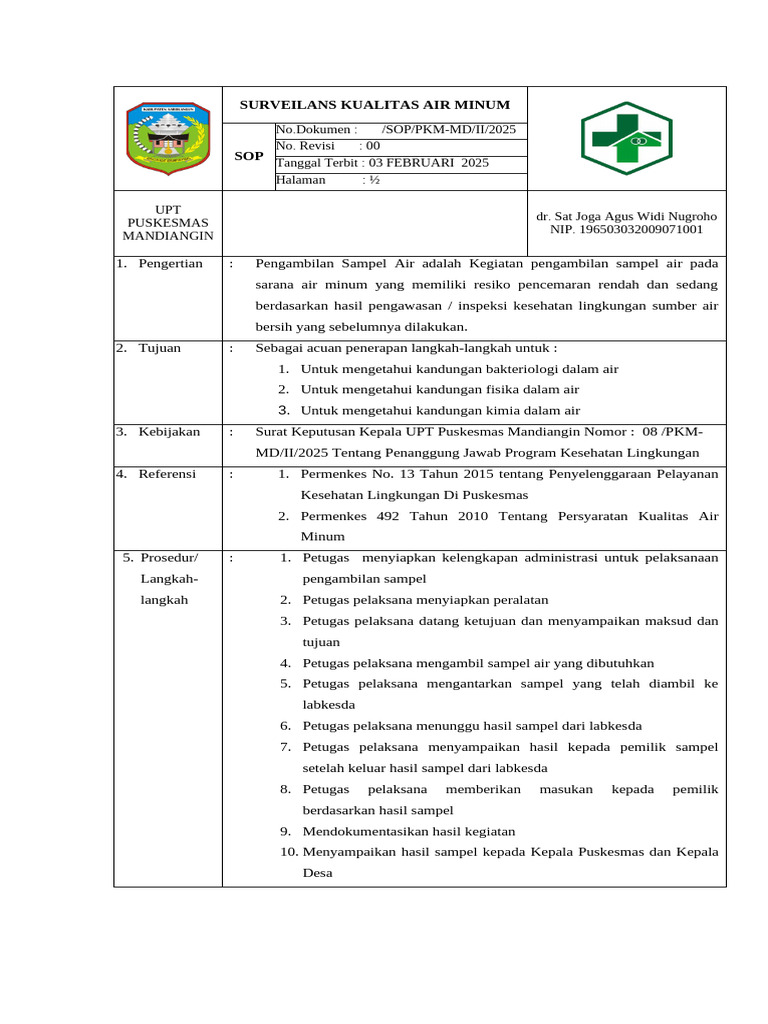 Sop Skamrt 2025 | PDF