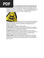 Tipos y ejemplos de peligros y riesgos | PDF | Residuos
