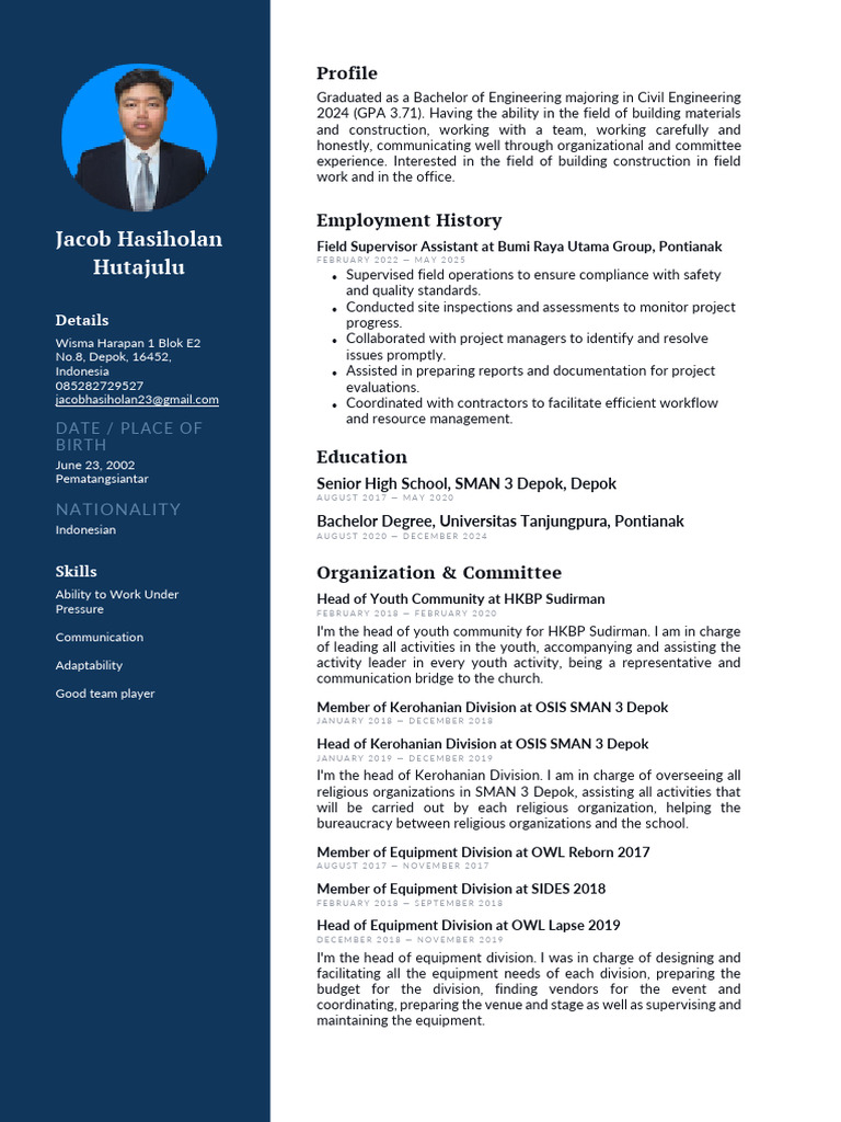 CV. Jacob Hasiholan Hutajulu | PDF | Business