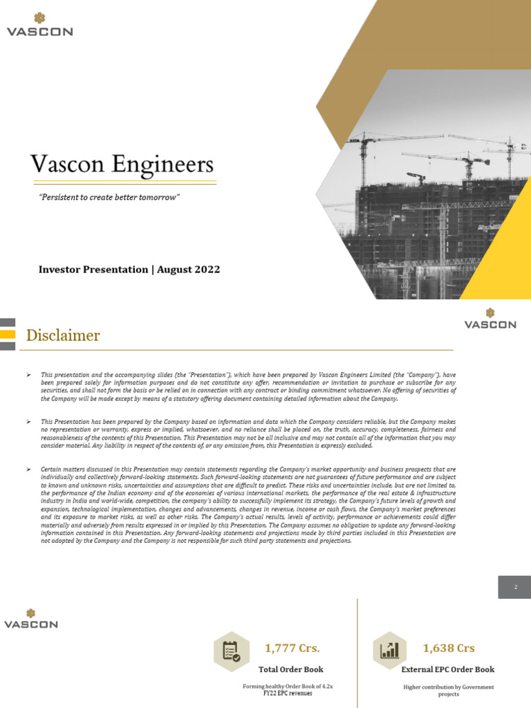 Investors Presentation Q1 FY23 | PDF | Income Statement | Financial Accounting
