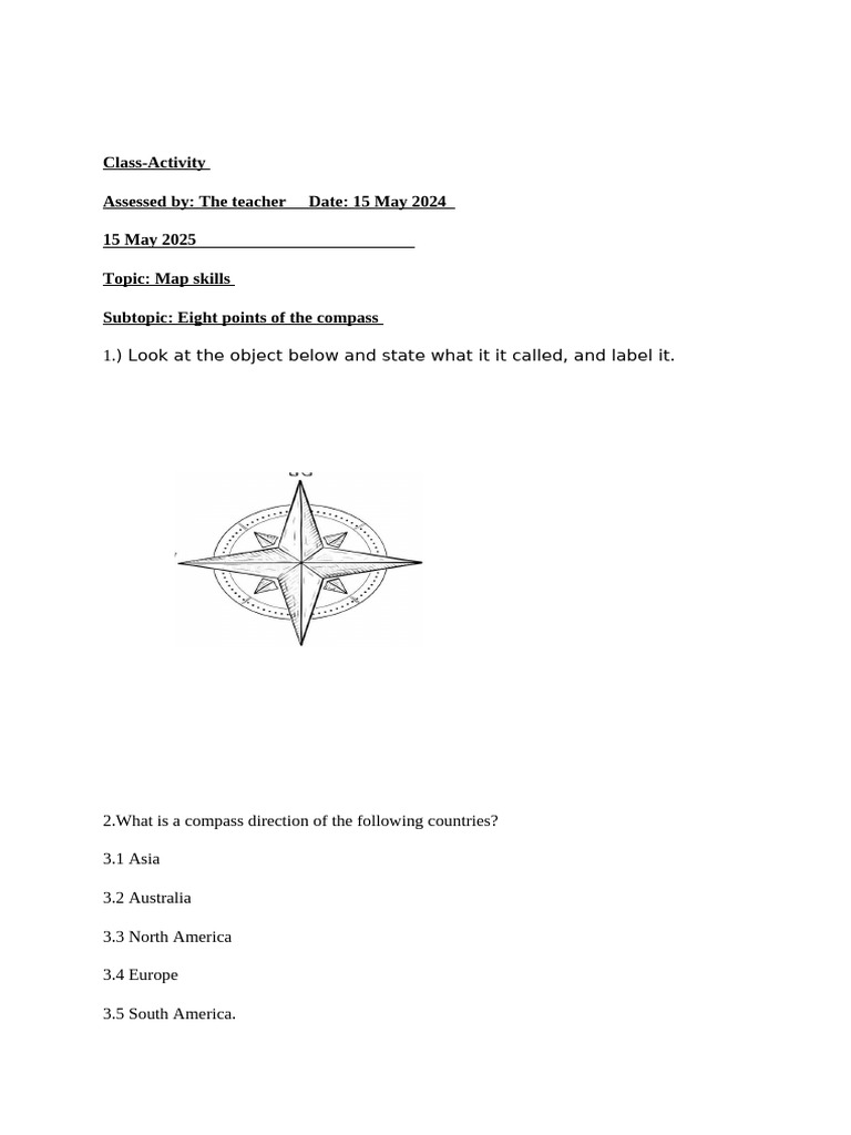 Class Work and Homework Ssti-1 | PDF