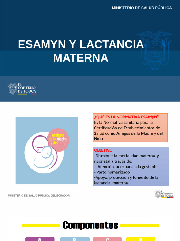 Esamyn y Lactancia Materna | PDF | La leche materna | Leche