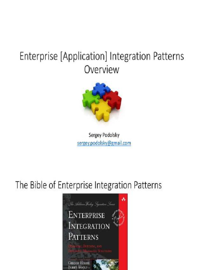 EAI Design Pattern | PDF