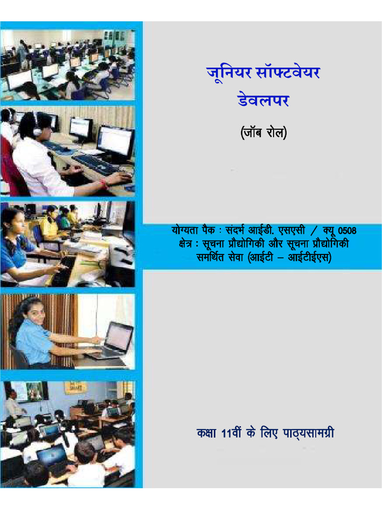 Hindi IT (Junior Software Developer) 11th | PDF