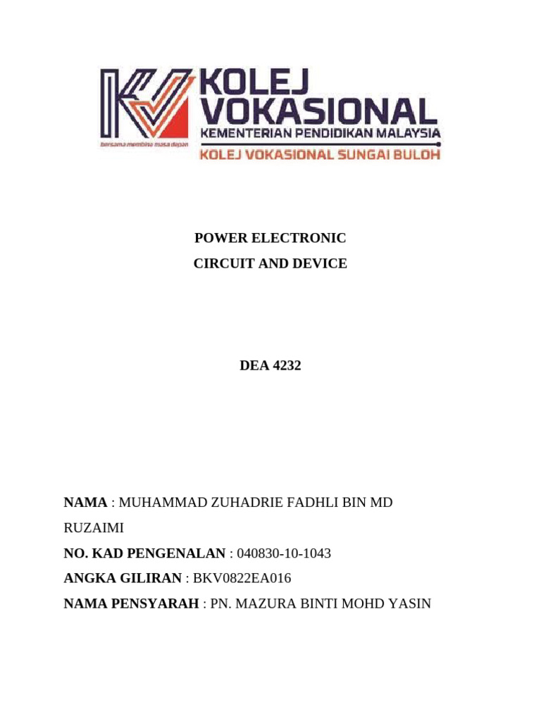 Pp2 Electronic | PDF