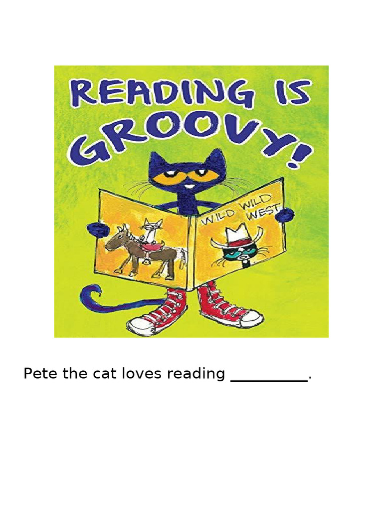Pete The Cat Mini Booklet | PDF