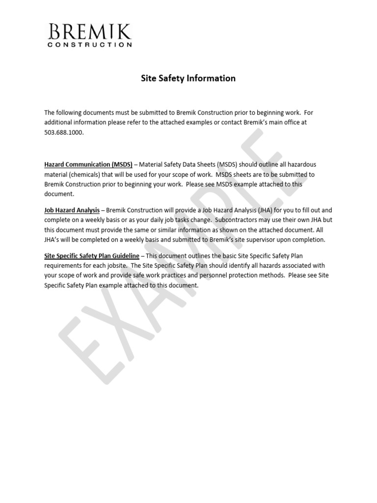 Worksite Checklist | PDF | Safety | Occupational Safety And Health
