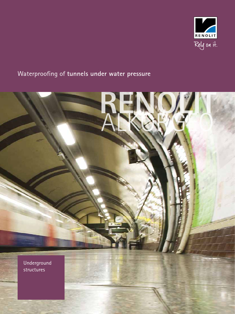 Tunnel Waterproofing Solutions Guide | PDF | Welding | Construction