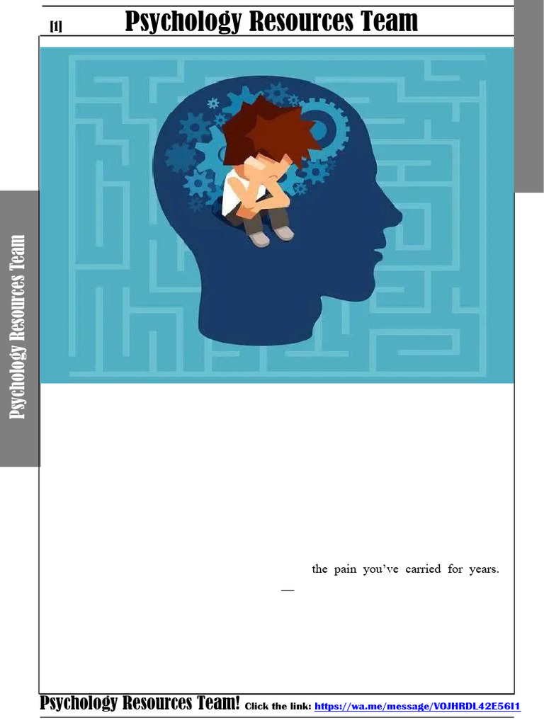 Steps Toward Healing Old Wounds - Attachment Therapy | PDF | Psychology ...