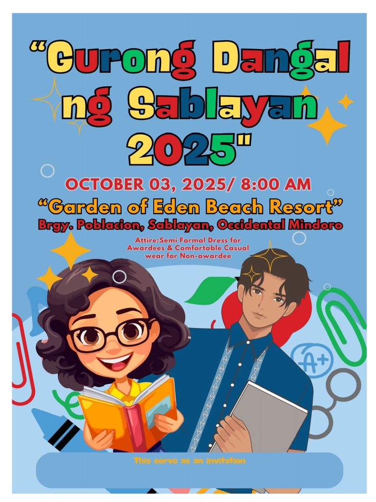 2025 Teachers Day Program | PDF