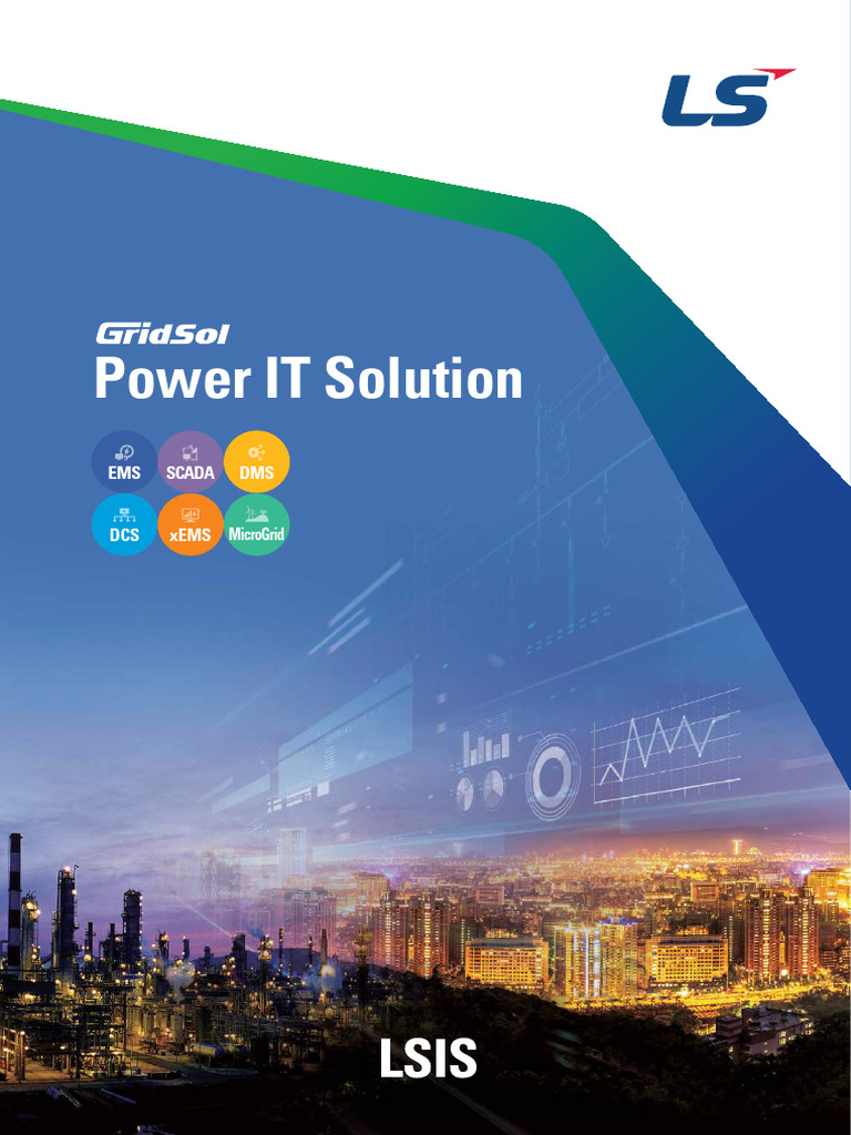 LSIS Power IT Solutions Overview | PDF | Electrical Grid | Scada
