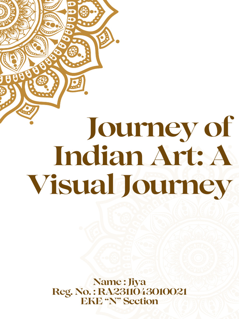Journey of Indian Art A Visual Journey - 20250911 - 003456 - 0000 | PDF ...