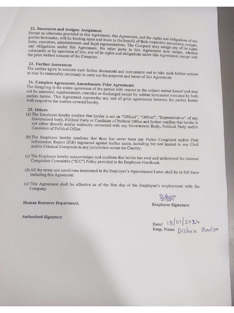 NDA Document | PDF