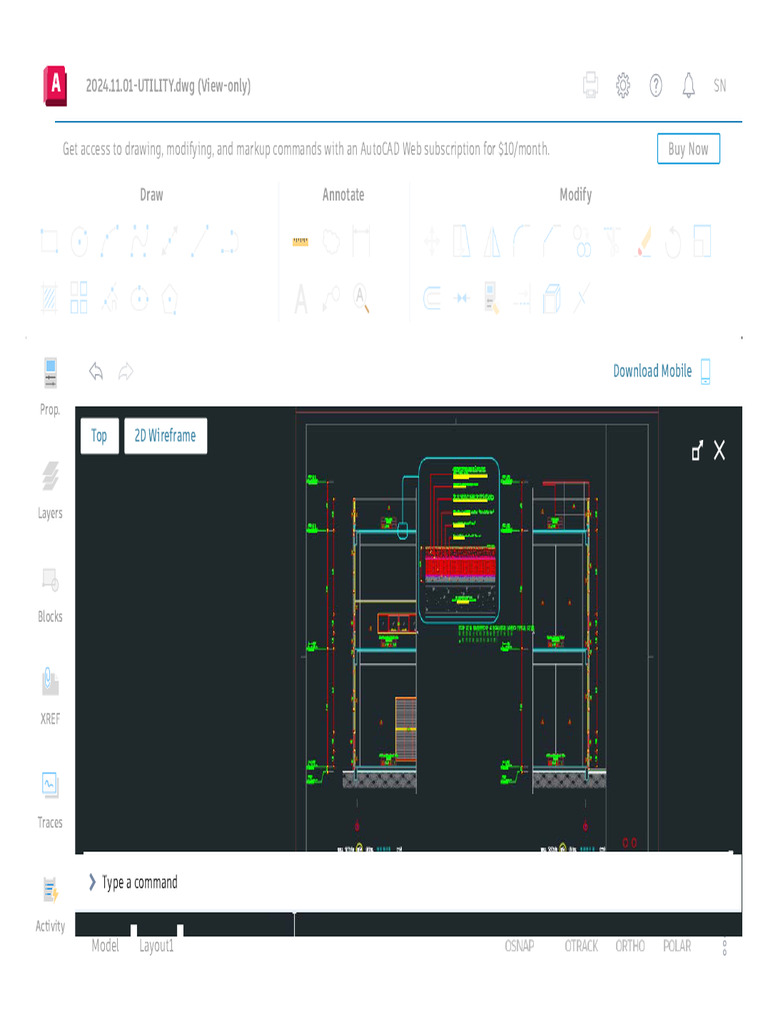 AutoCAD Web App - Online CAD Editor & Viewer - Autodesk | PDF