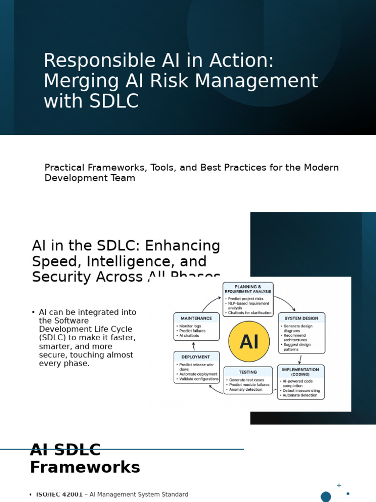 Ai SDLC | PDF | Artificial Intelligence | Intelligence (AI) & Semantics