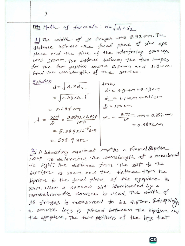 Physics Assignment | PDF