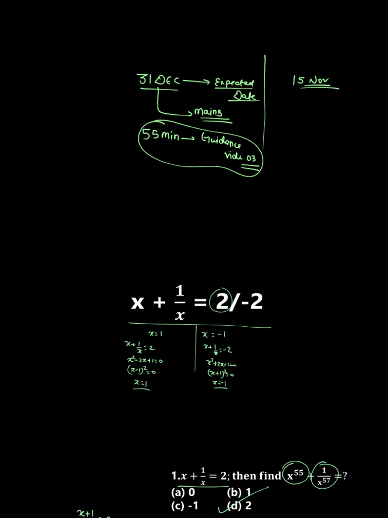 Algebra Class 05 | PDF