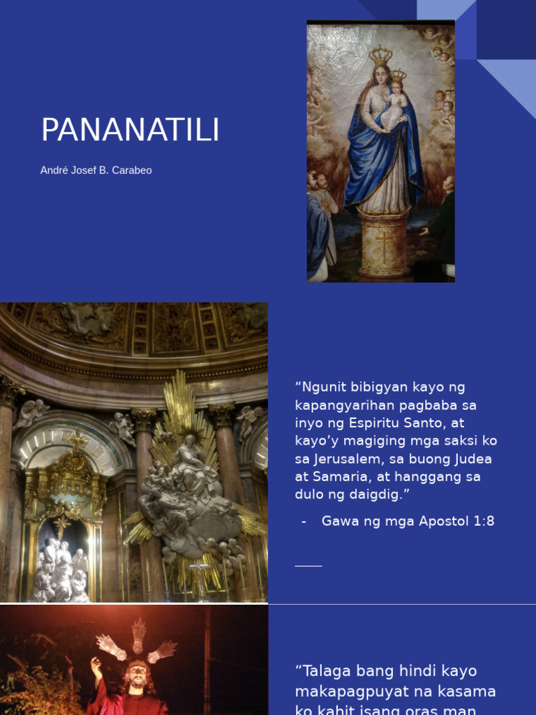 PANANATILI | PDF
