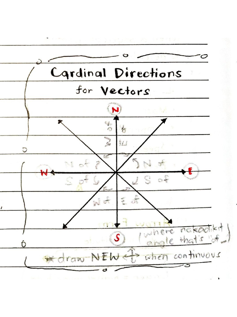 Cardinal Directions | PDF
