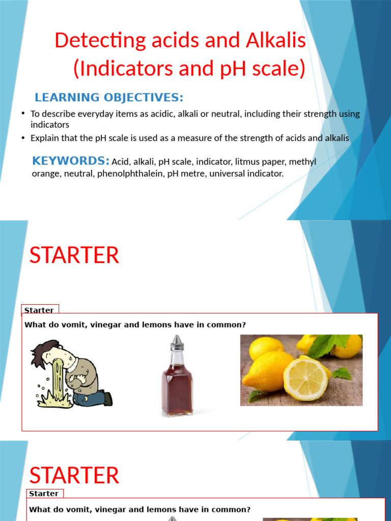Understanding Acids, Alkalis, and pH Scale | PDF | Acid | Ph