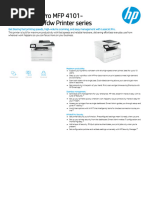 HP Laserjet Pro MFP 4101-4104Dw/Fdn/Fdw Printer Series: Data Sheet ...