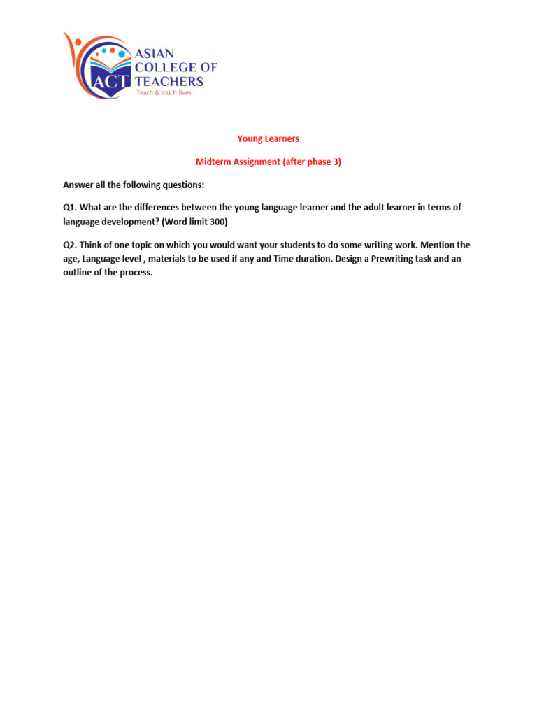 YL-mid Term Assignment - Aftre Phase 3 | PDF