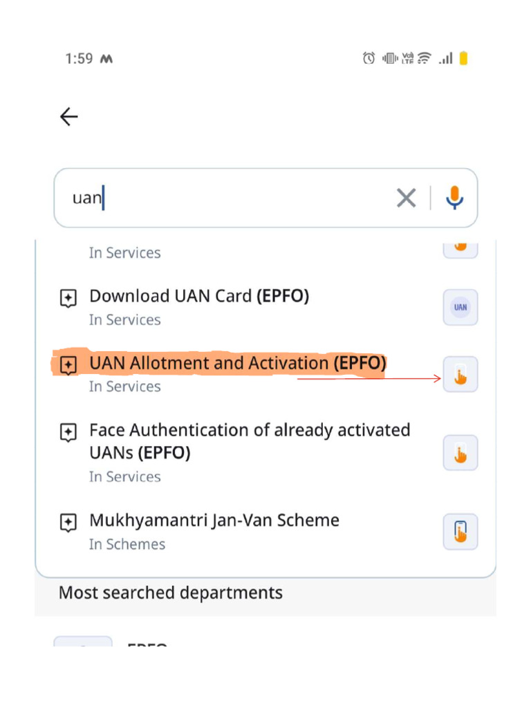 Emp Umang App Uan Activation Process | PDF