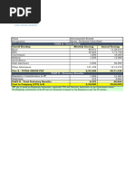 CTC Calculator and Salary Breakdown | PDF | Microsoft Excel | Employment