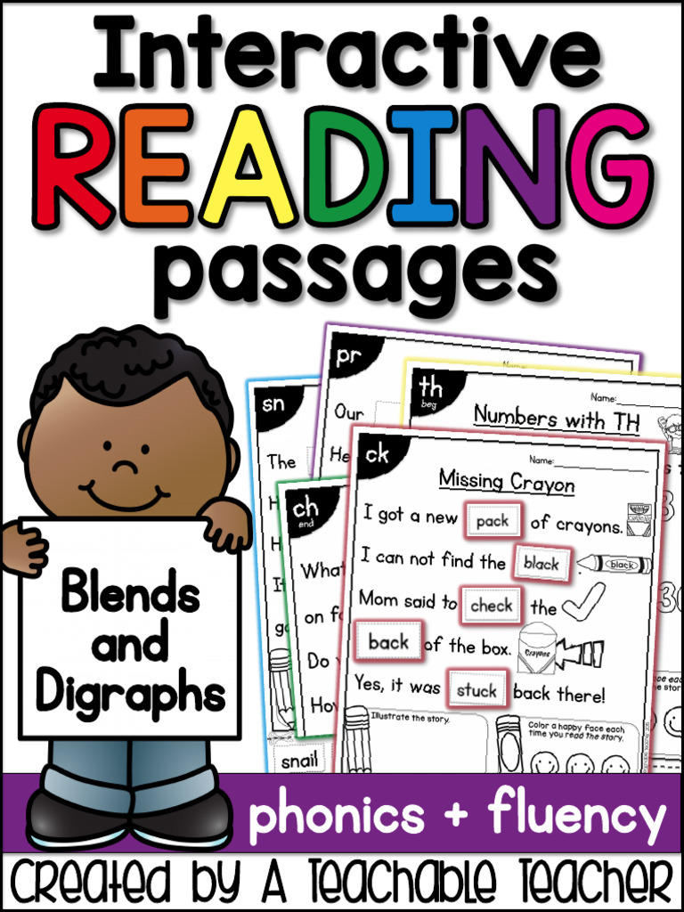Digraphs Reading Passages for Kids | PDF
