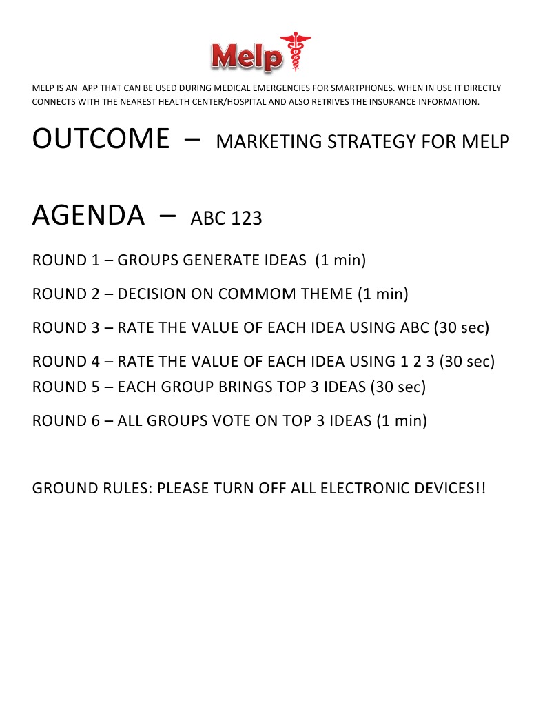 MELP App Marketing Strategy Session | PDF