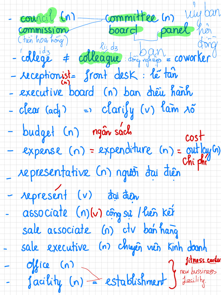 Topic 3 Meeting Office 1 | PDF