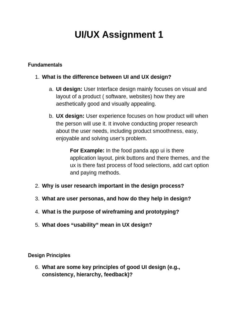 UI/UX Design Fundamentals Explained | PDF