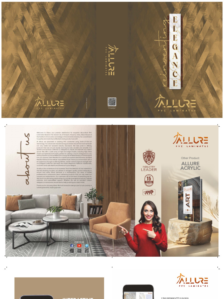 Allure PVC and Acrylic Laminates Guide | PDF | Conservation And ...