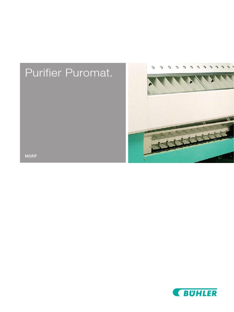 Puromat MQRF: Semolina Purifier System | PDF