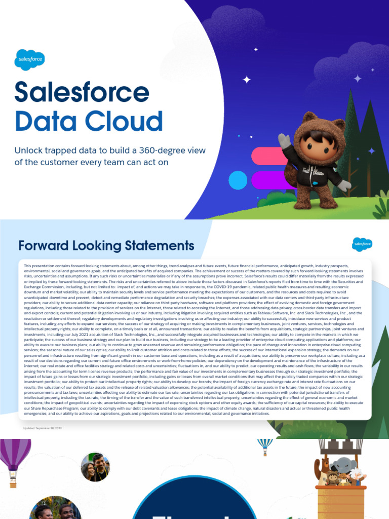Data Cloud: Unlocking Customer Insights | PDF | Cloud Computing ...