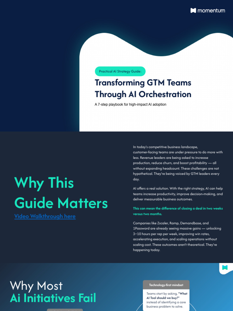 AI Playbook for GTM Team Success | PDF | Artificial Intelligence ...