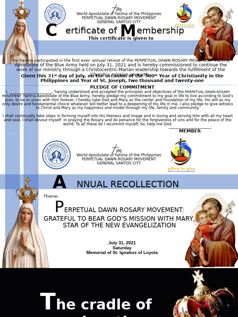 Fatima and Its Origin | PDF | Our Lady Of Fátima | Mary, Mother Of Jesus