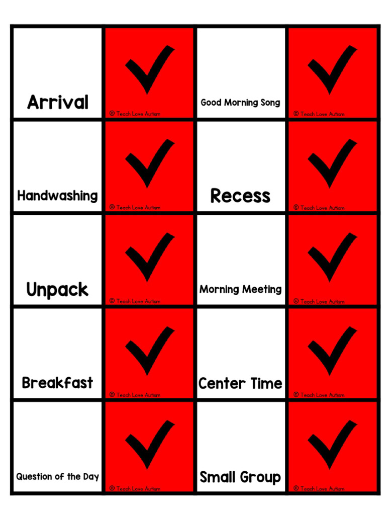 Wallace Daily Schedule 1 | PDF