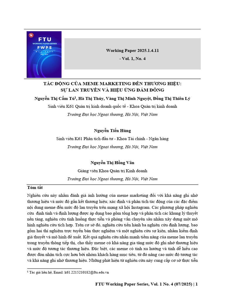 FWPS Vol 1 No 4 Paper 11 | PDF