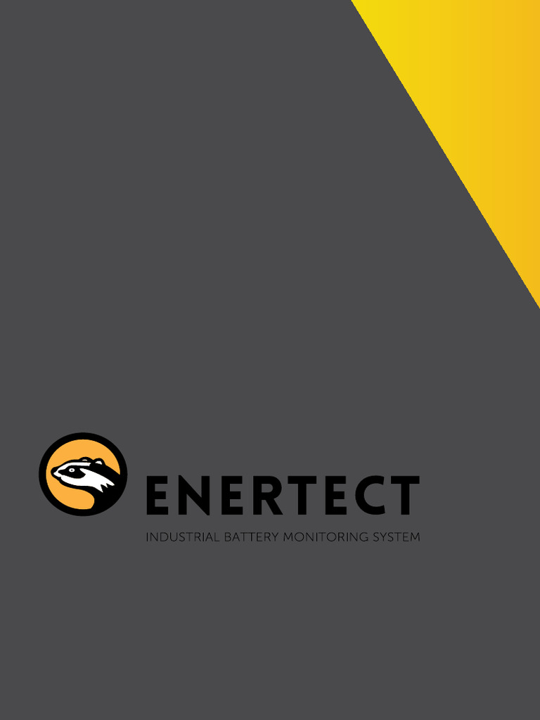 Enertect Battery Monitoring System Brochure | PDF | Electricity ...
