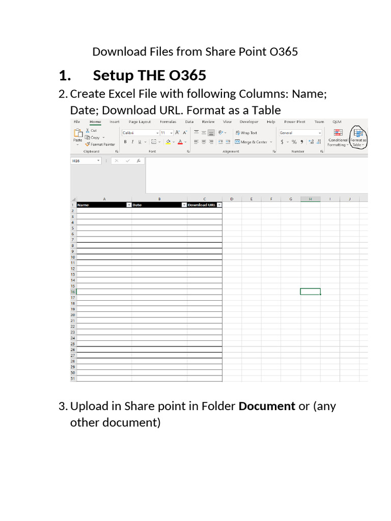Files From Share Point O365 | PDF