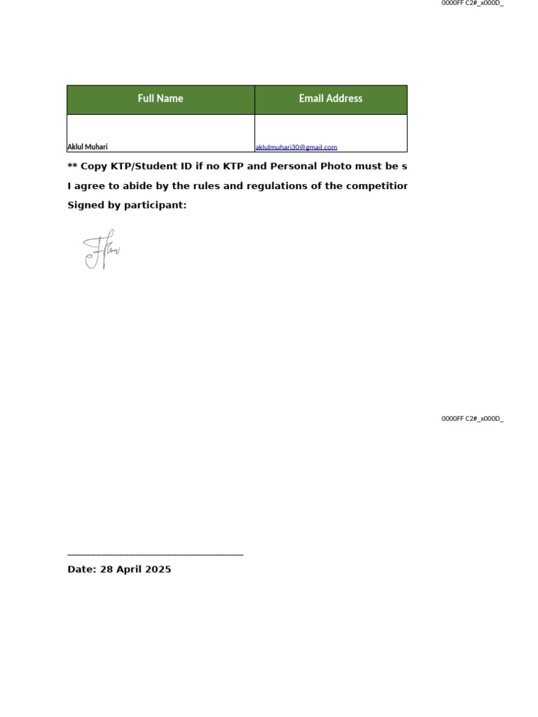 Salin Dari Salin Dari Registration Sign & Template | PDF | Cakes ...