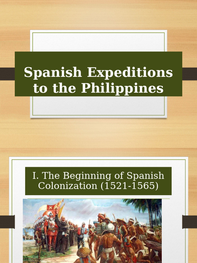 Spanish Expeditions To The Philippines | PDF | New Spain | Spanish ...