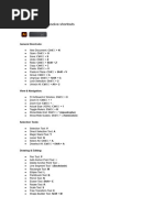 Davinci Resolve 20 Shortcuts Guide | PDF | Software | Computing